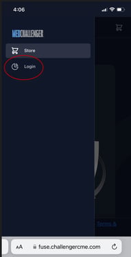 How do I log in to My Med-Challenger account?